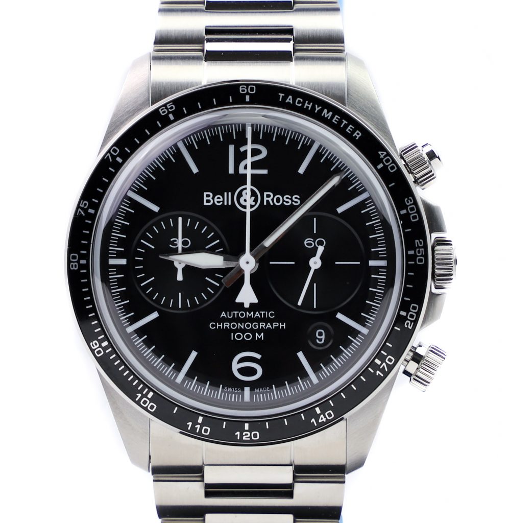 Bell & Ross BR V2-94 Black Steel - Millenary Watches