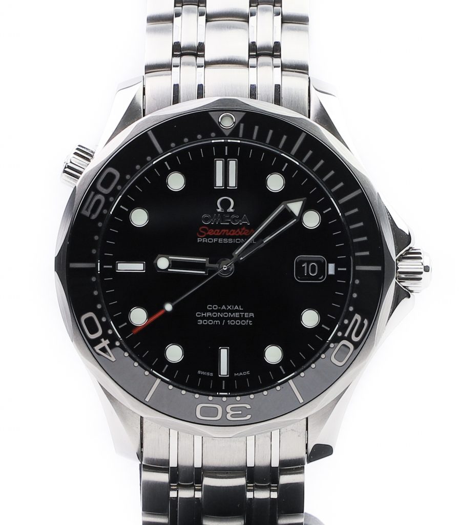 Omega Seamaster Diver 300 M Co-Axial 41mm Black - Millenary Watches