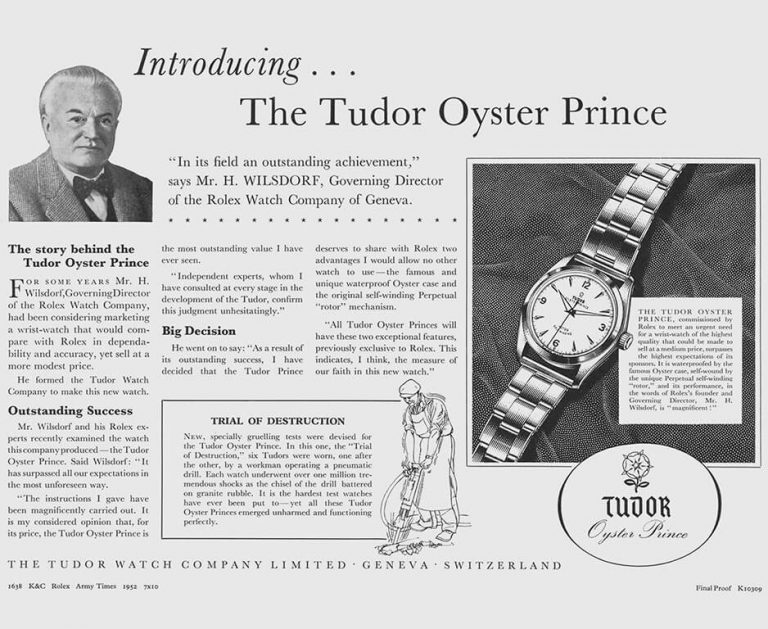 Tudor Watch History: A Complete Guide - Millenary Watches