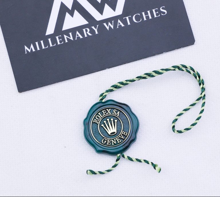 Original Rolex Green Certified Chronometer Hang Tag Seal - Millenary ...