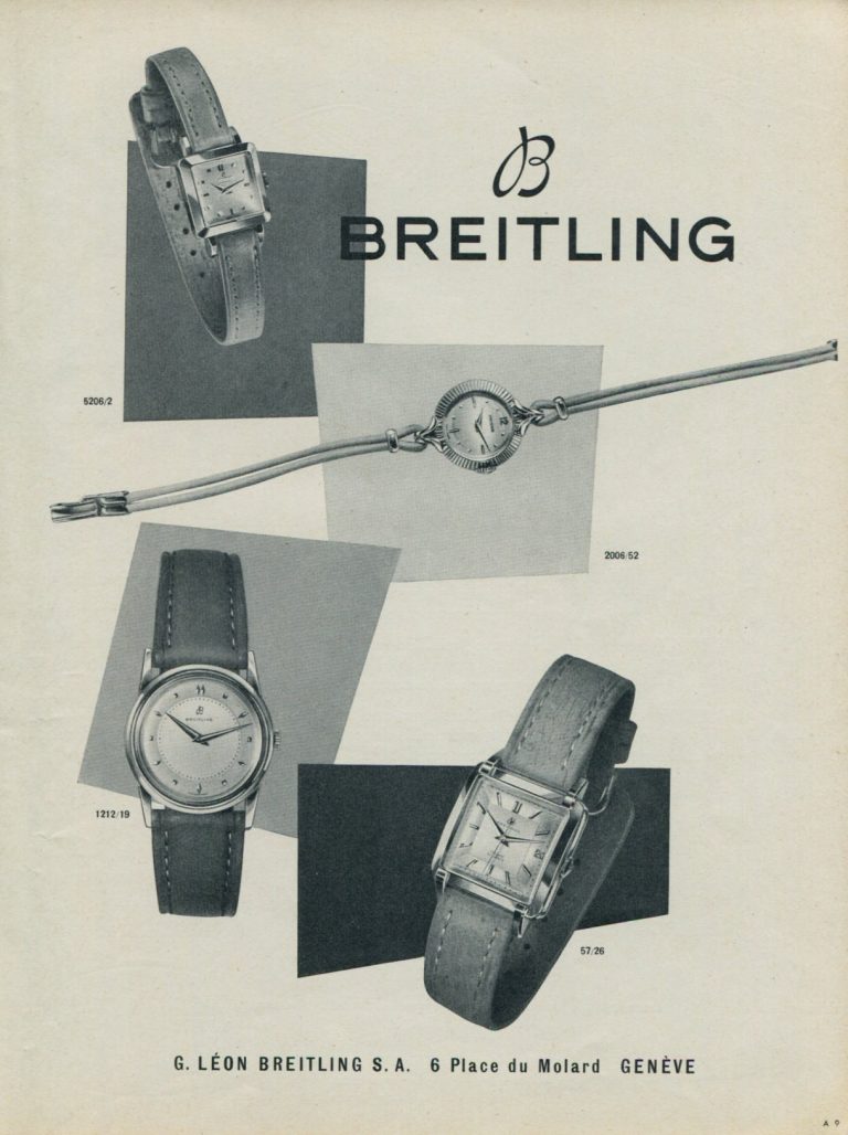Vintage Breitling Advertisements: Complete List - Millenary Watches
