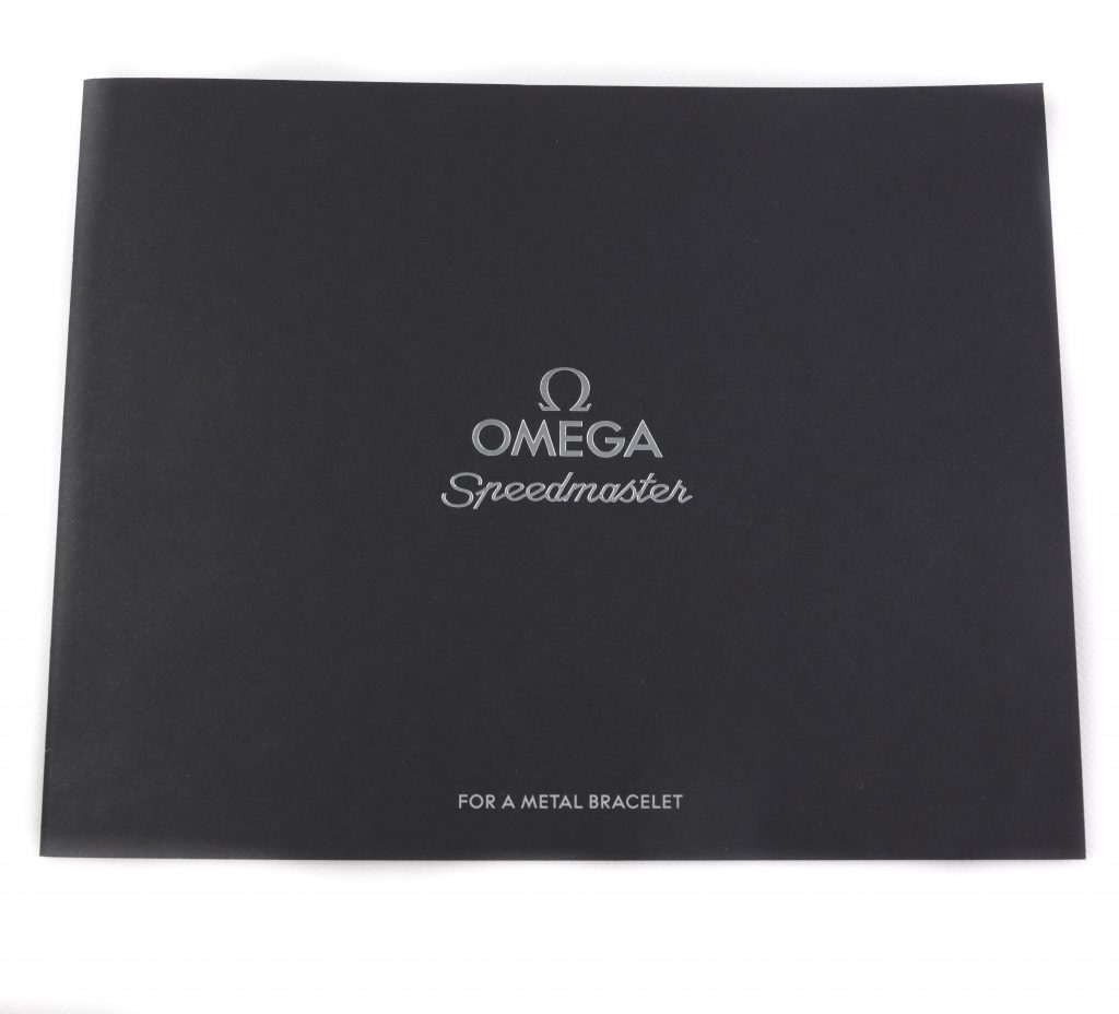 Omega Speedmaster Strap Changing Guide Booklet - Millenary Watches
