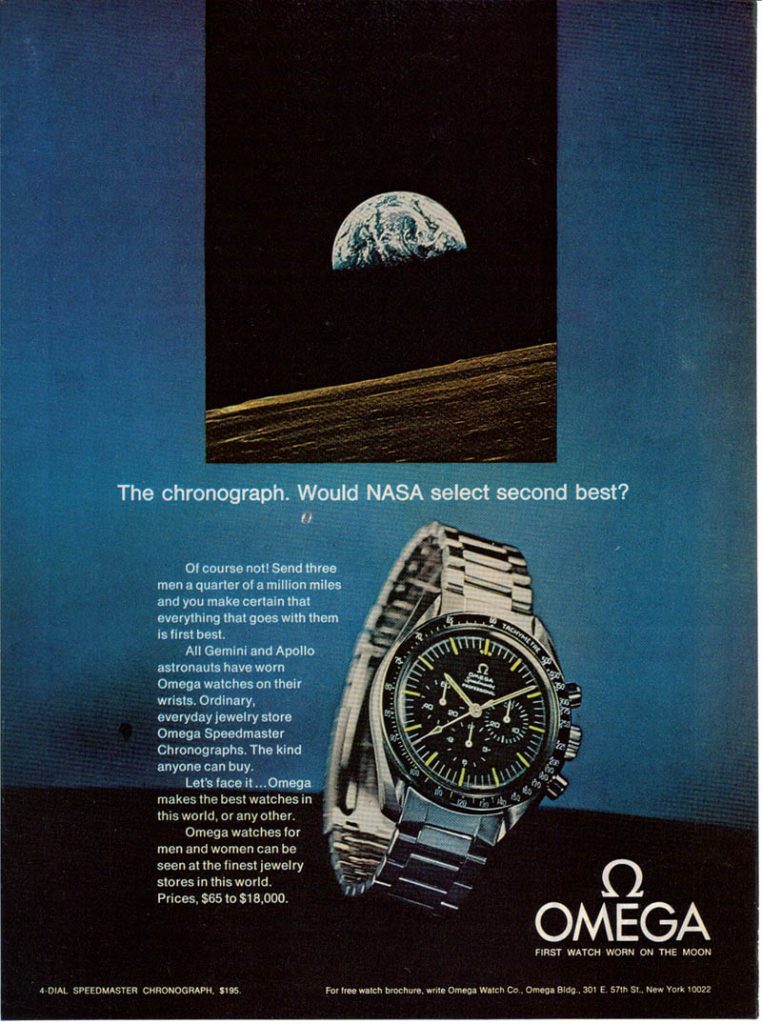 Omega Vintage Advertisements Complete List - Millenary Watches