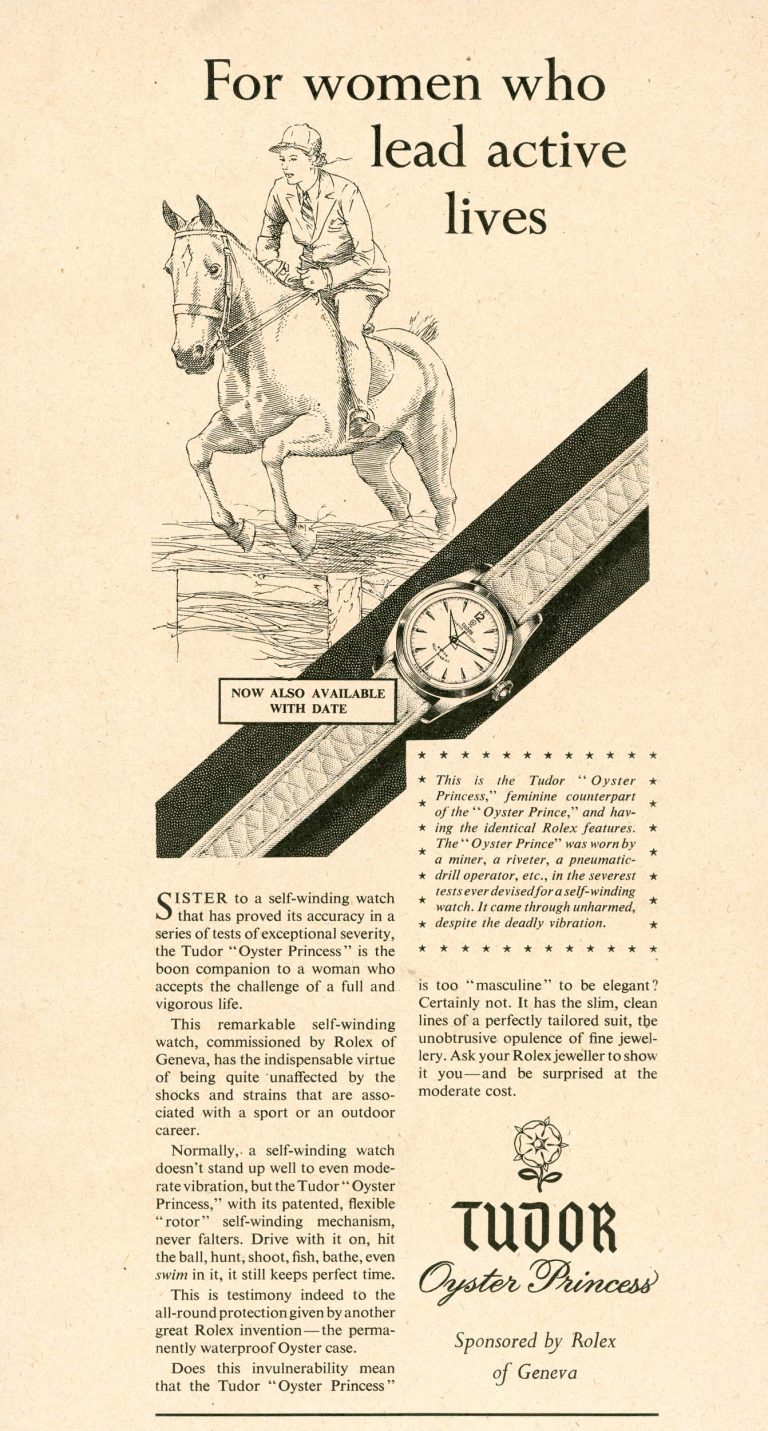 Vintage Tudor Advertisements Extensive List - Millenary Watches