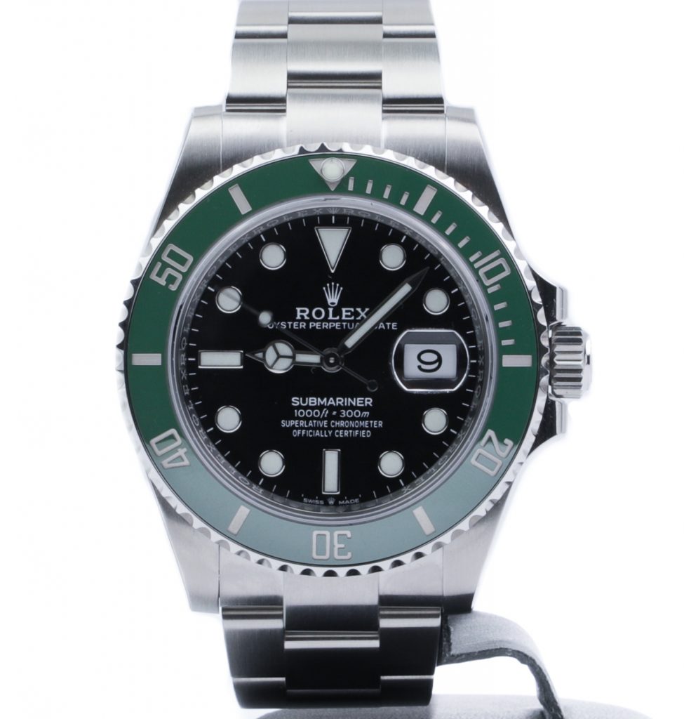 Rolex Submariner Date Black Dial Green Ceramic 126610LV Unworn 2020 ...