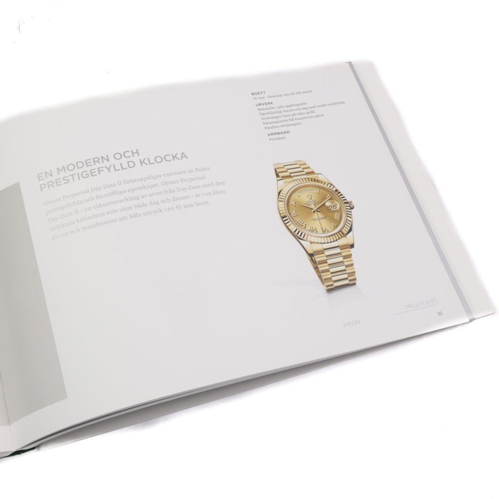 Rolex Catalogue 2014-2015 in Swedish - Millenary Watches