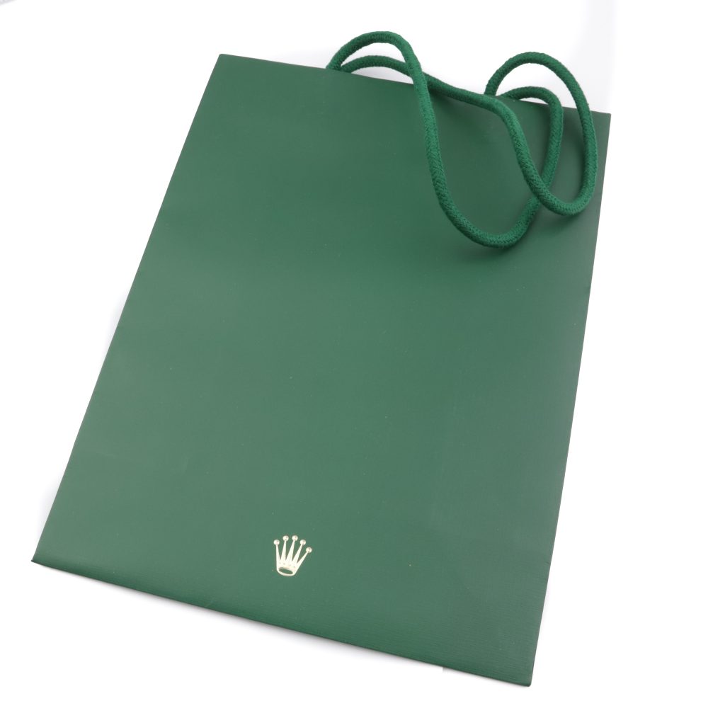 Rolex Green Paper Bag - Millenary Watches