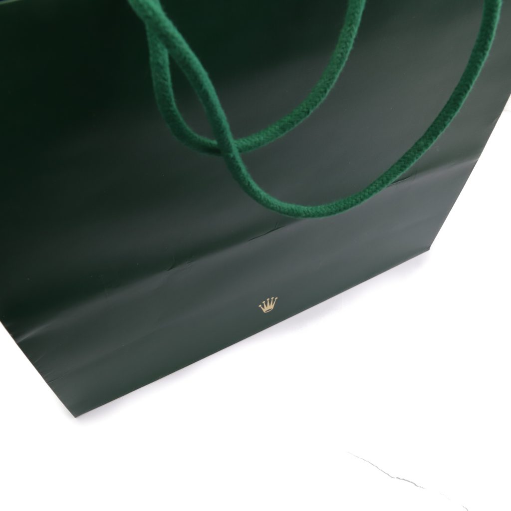 Rolex Green Paper Bags - Millenary Watches