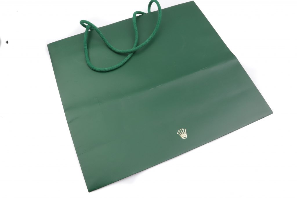Rolex Green Paper Bags - Millenary Watches