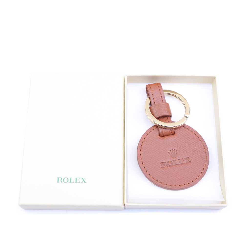 Original Leather Rolex Keyring Keychain - Millenary Watches