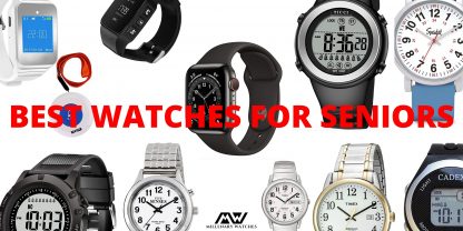 10 Best Watches for Seniors [Medical Alert & Legible] - Millenary Watches