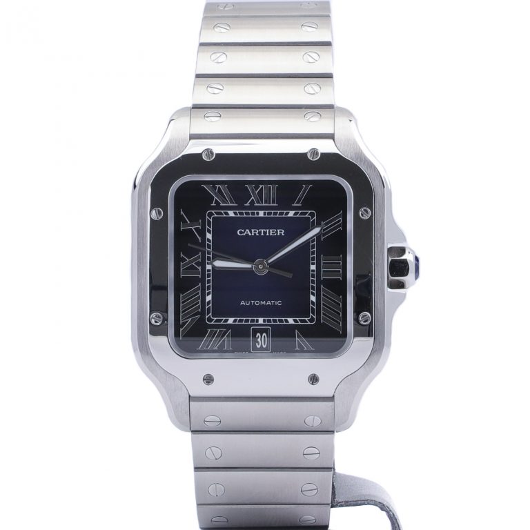 Cartier Santos De Cartier Large Blue Dial WSSA0030 2020 - Millenary Watches