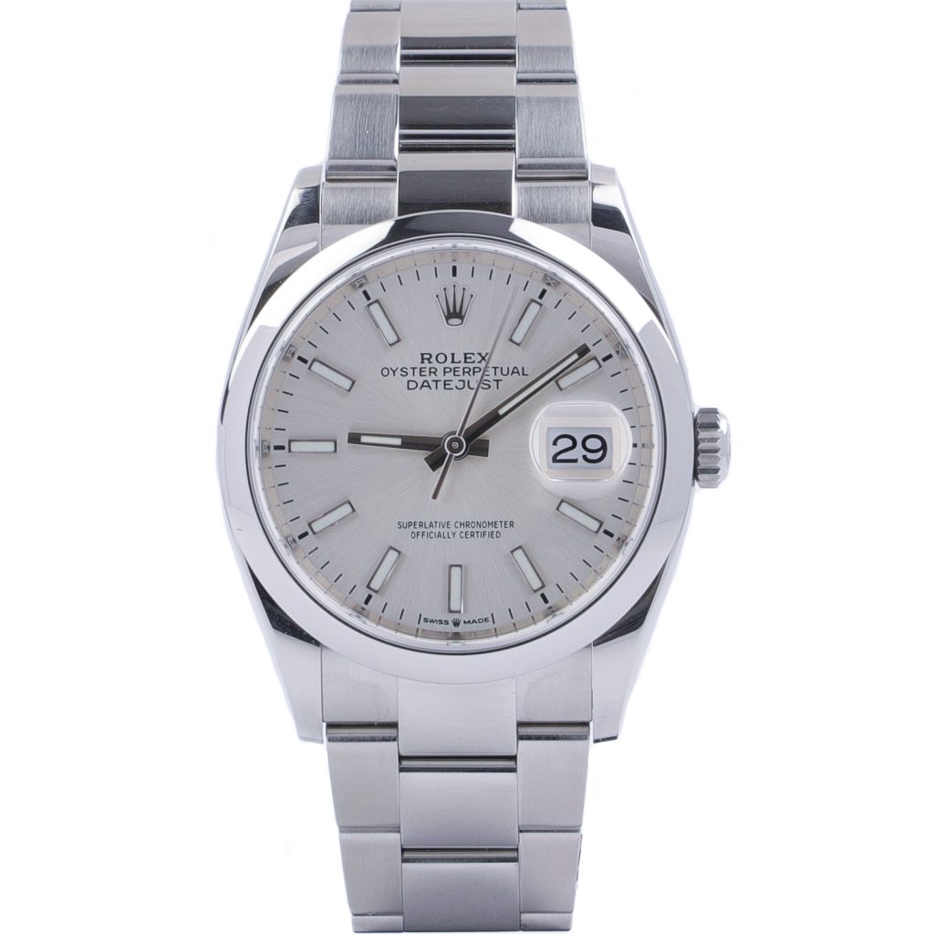 Rolex Datejust 36mm 126200 Silver Dial Fullset 2020 - Millenary Watches