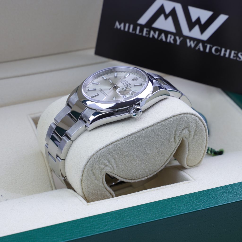 Rolex Datejust 36mm 126200 Silver Dial Fullset 2020 - Millenary Watches