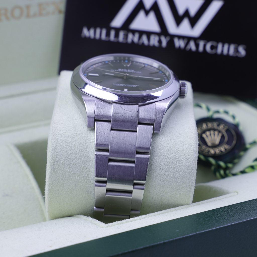 Rolex Oyster Perpetual 114300 Rhodium Dial 2016 - Millenary Watches