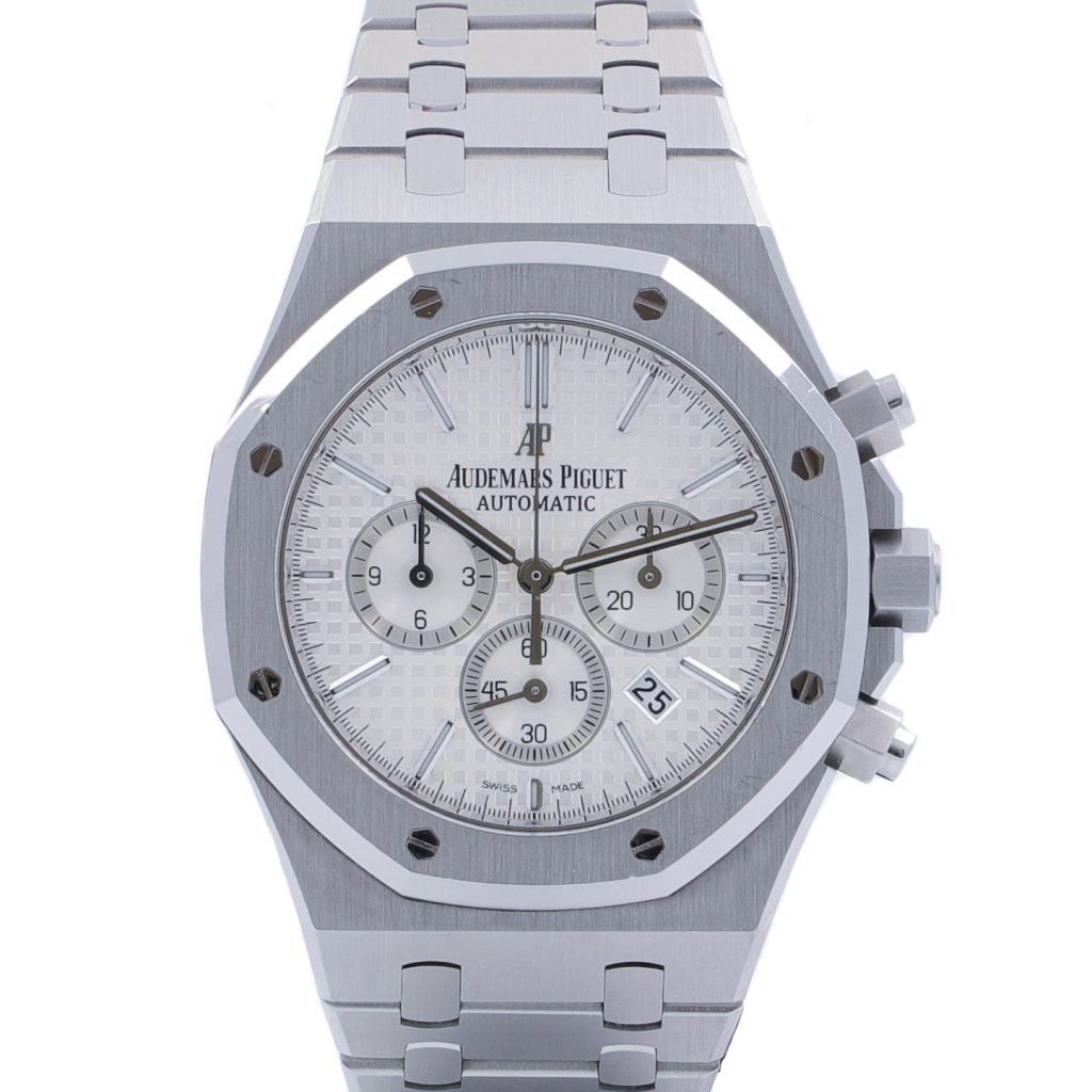 Audemars Piguet Royal Oak Chronograph 26320ST White Dial 2016 ...