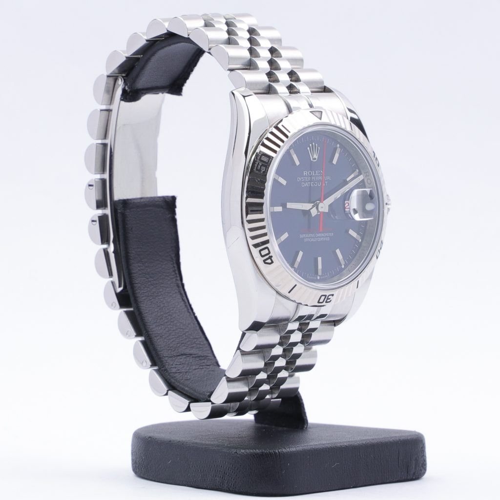 Rolex Datejust Turn-O-Graph 116264 Blue Dial Fullset 2008 - Millenary ...