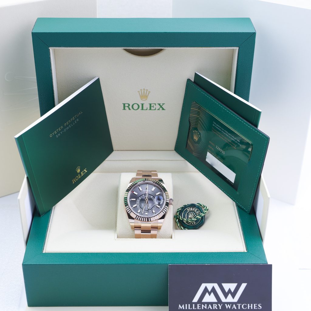 Rolex Sky-Dweller 326935 Rhodium Dial Unworn 2021 - Millenary Watches