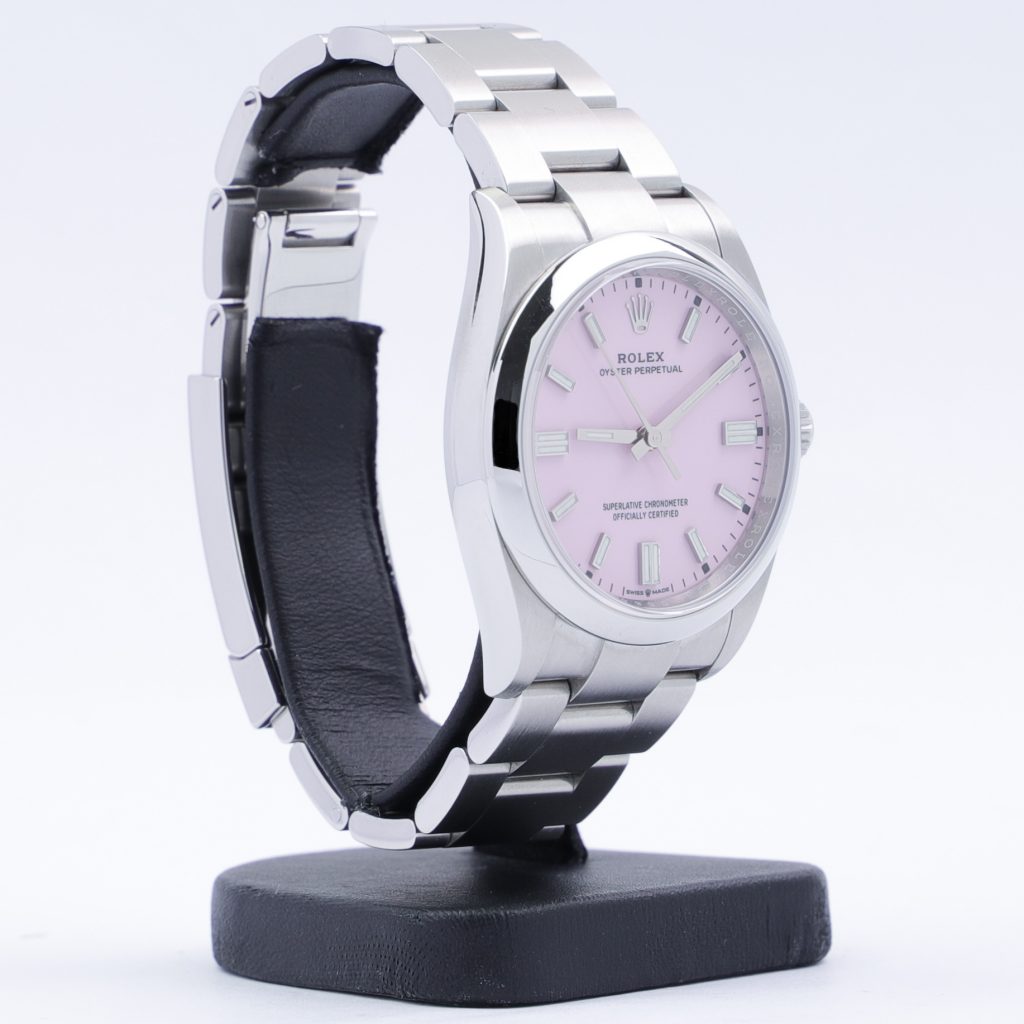 Rolex Oyster Perpetual 126000 Candy Pink Box & Papers 2020 - Millenary ...