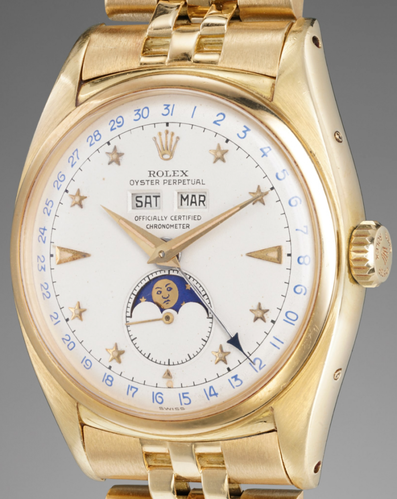 Rolex with Moon Phases - Moonphase Rolex Watches - Millenary Watches