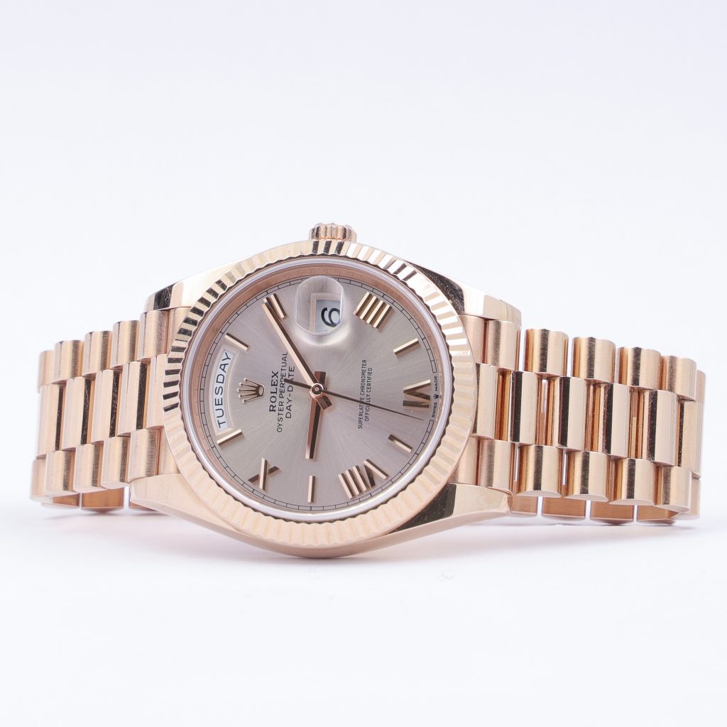 Rolex Day-Date 40 Sundust Dial 228235 2016 - Millenary Watches