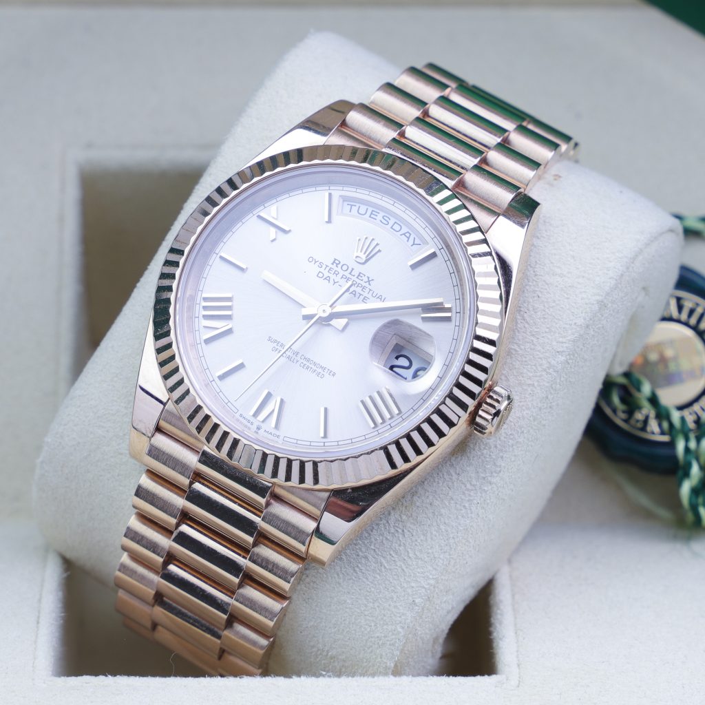 Rolex Day-Date 40 Sundust Dial 228235 2016 - Millenary Watches