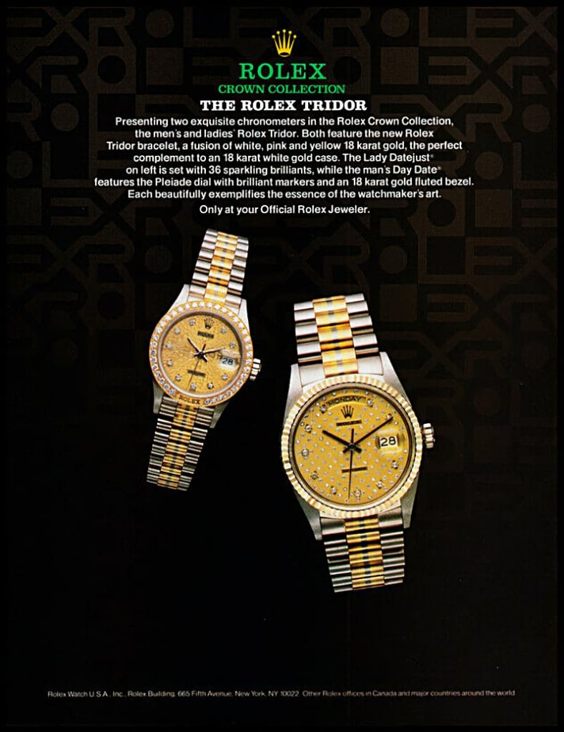 What is Rolex Tridor? Complete Guide - Millenary Watches