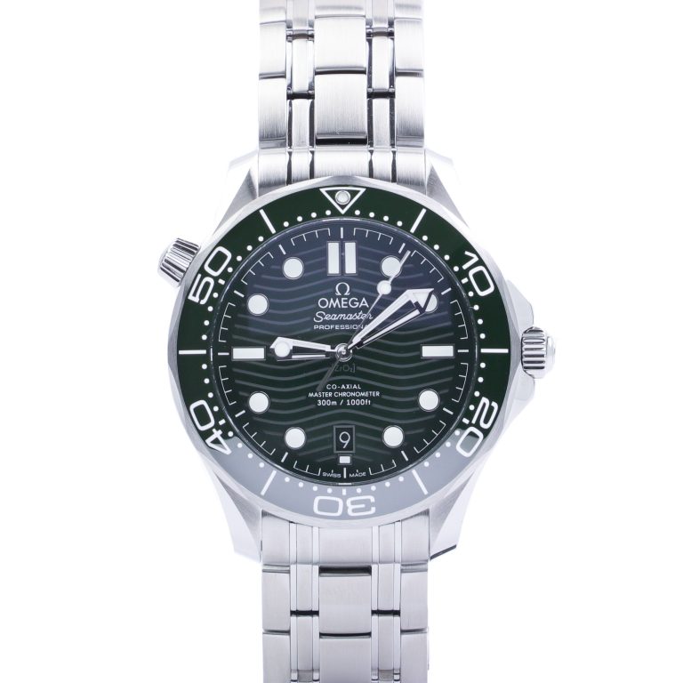Omega Seamaster Green Dial Diver 300M Ceramic New 2023 - Millenary Watches