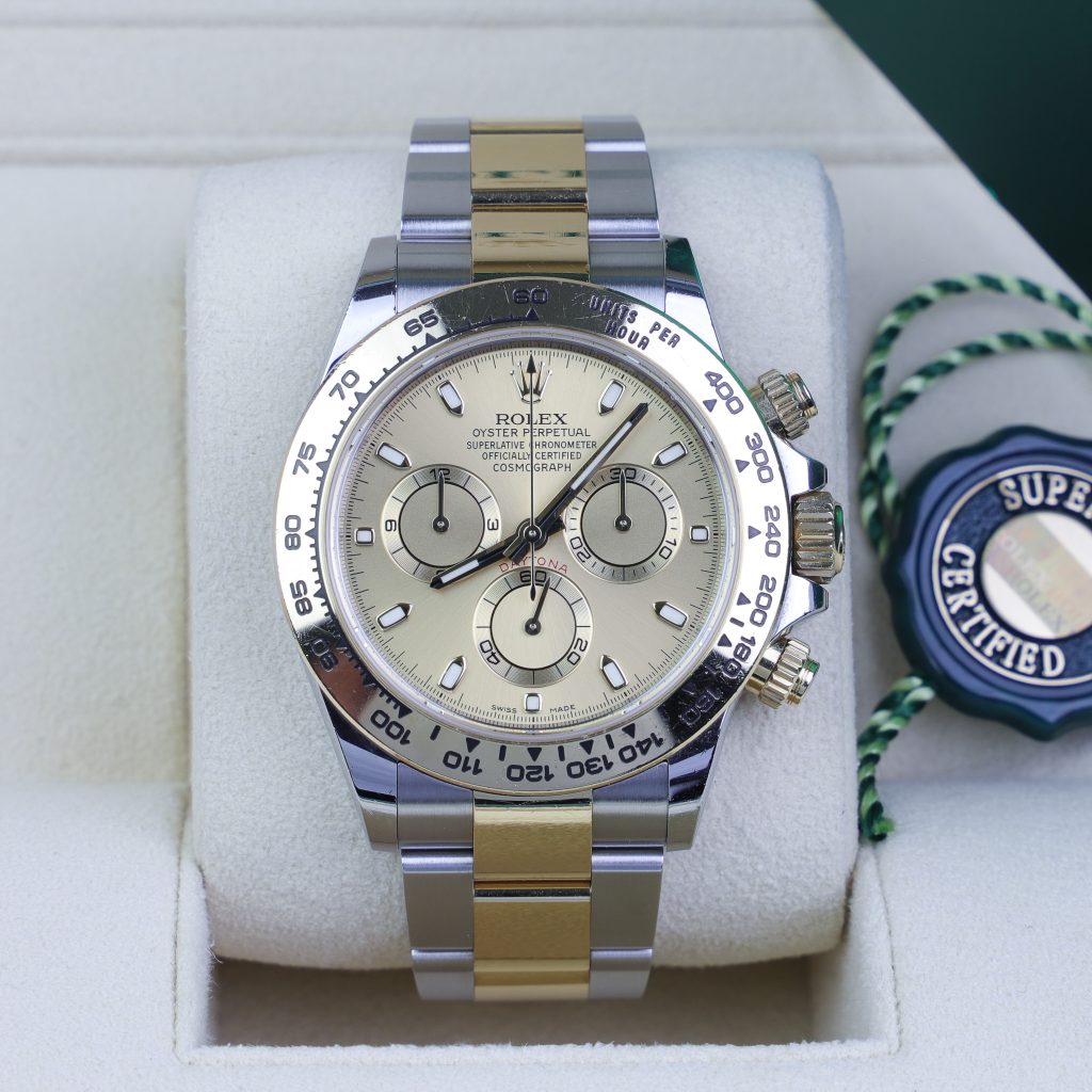 Rolex Daytona Two-Tone Champagne Dial 116503 Fullset 2021 - Millenary ...